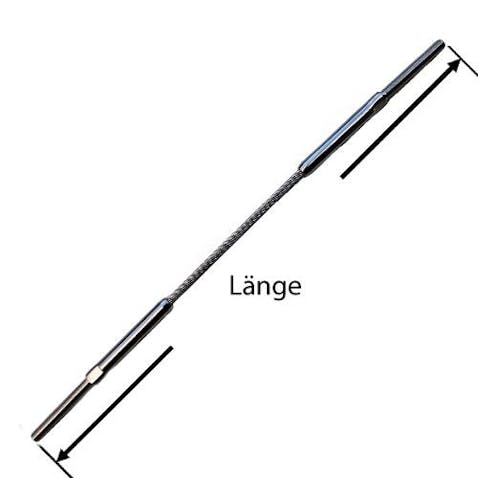 C ble En Acier V4A 3mm Des Deux C t s Avec Filetage M5x30mm c-ble-en-acier-v4a-3mm-des-deux-c-t-s-avec-filetage-m5x30mm
